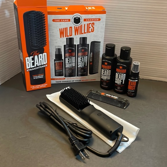 wild willies | Grooming | Wild Willies Beard Straightener Shampoo ...